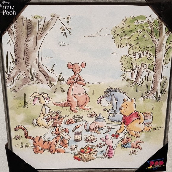 Wall Decor | Winnie The Pooh Art Work | Poshmark